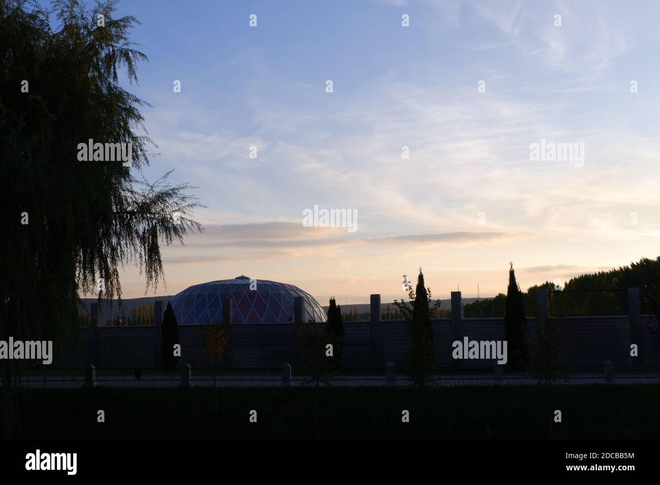 Dome at Sunset Stock Photo - Alamy