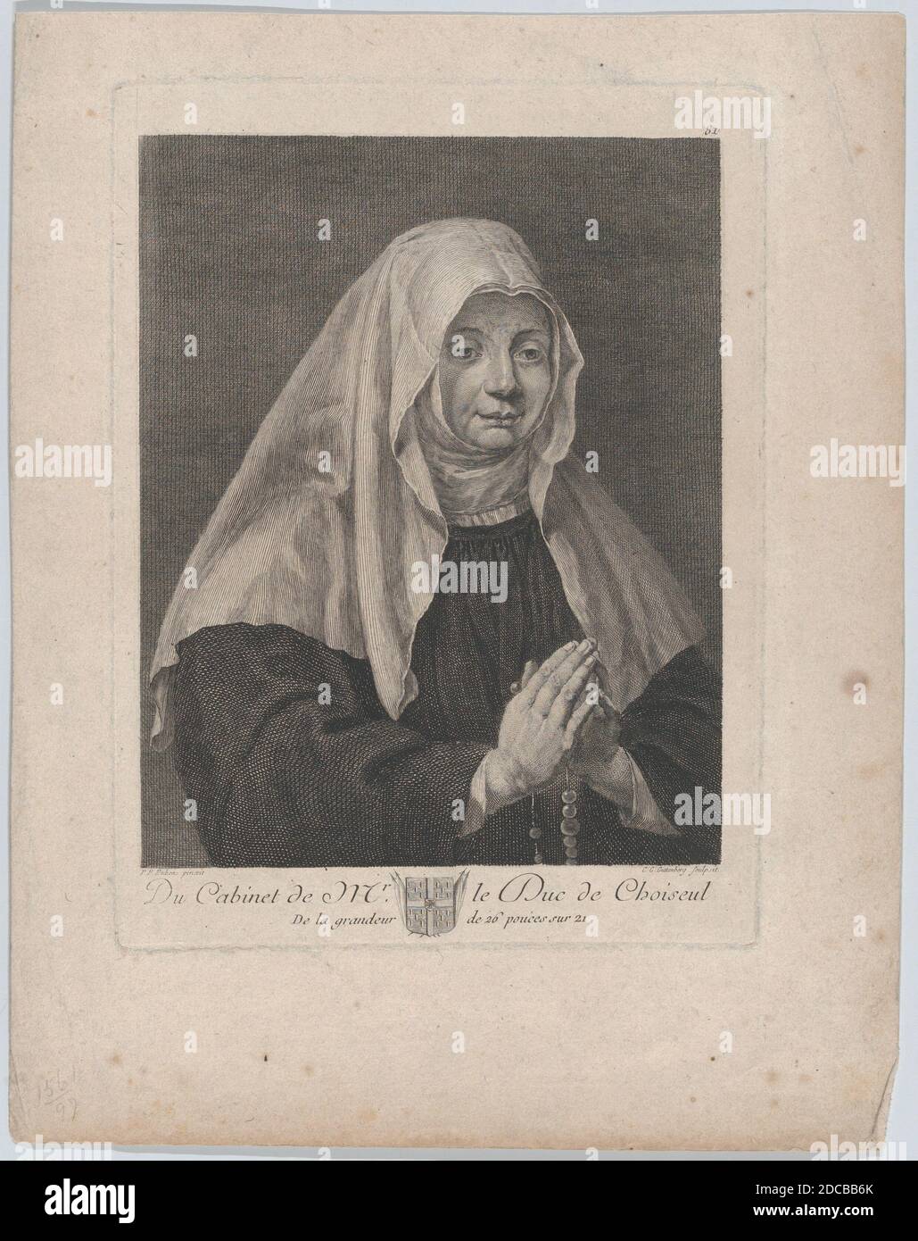 Nun praying art hi-res stock photography and images - Alamy