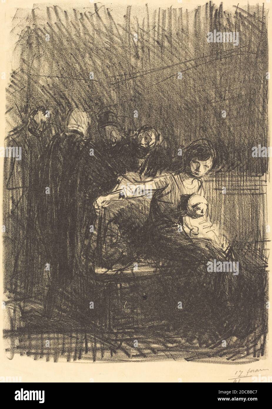 Jean-Louis Forain, (artist), French, 1852 - 1931, Recess of the Hearing ...