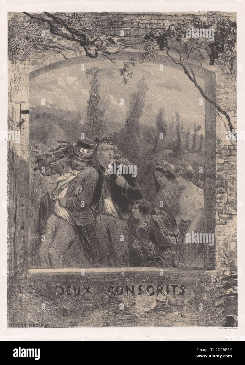 Two Conscripts, ca. 1830-70 Stock Photo - Alamy