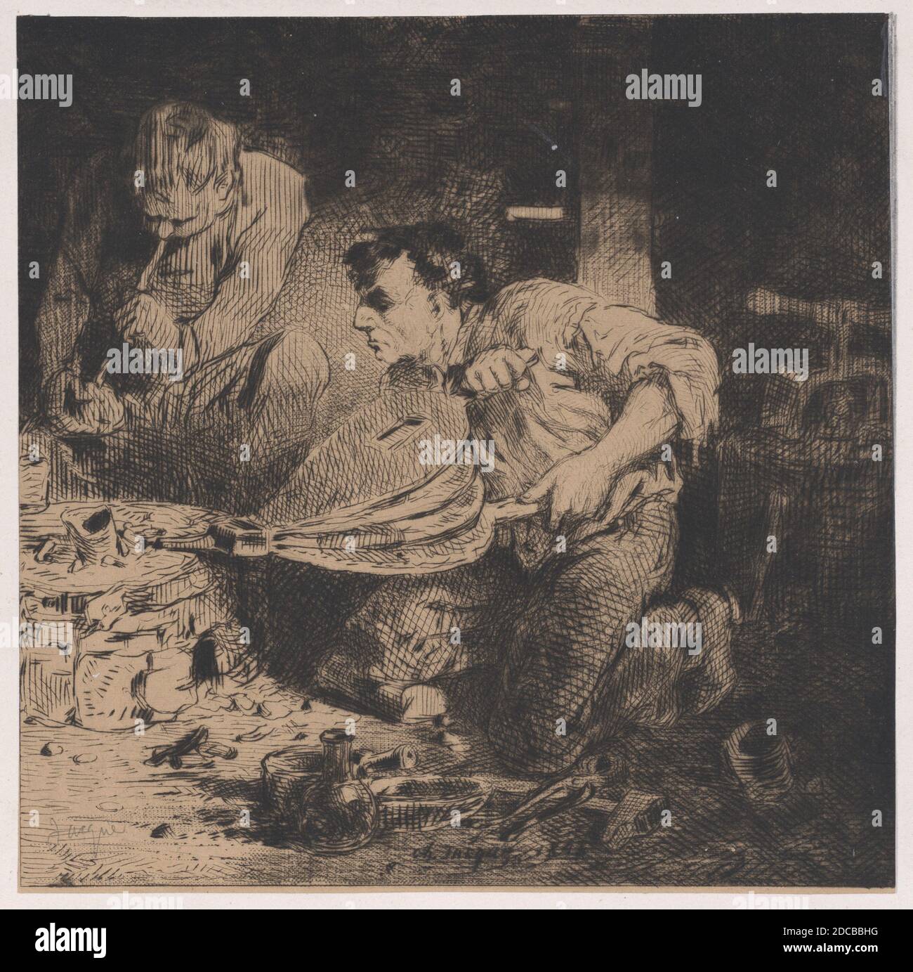 The Counterfeiters, 1843 Stock Photo - Alamy