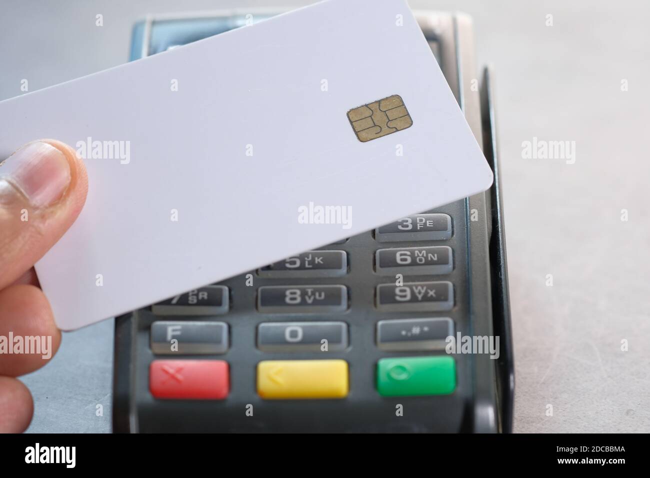 Payment terminal charging from card hi-res stock photography and images ...