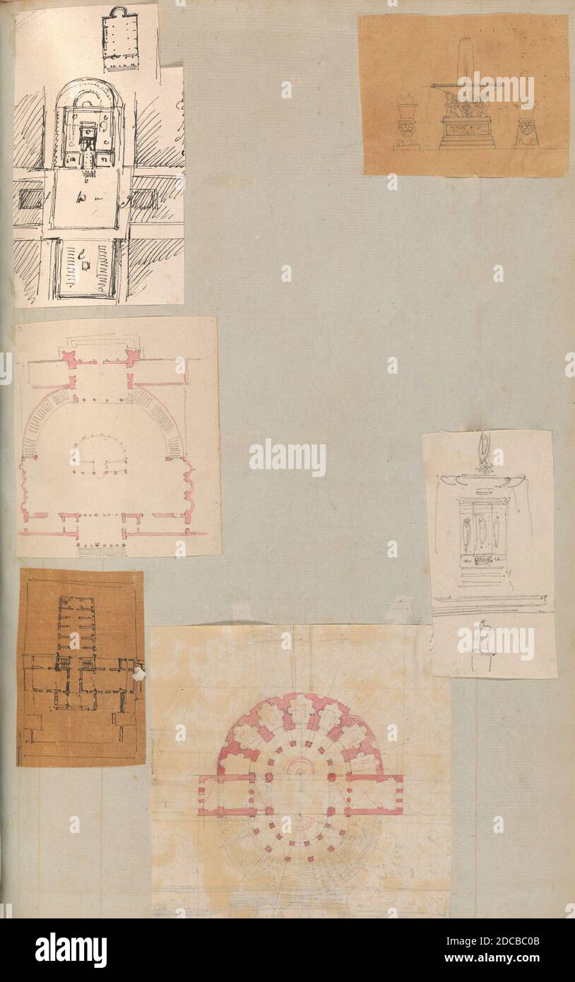 Architectural drawings 1800 hi-res stock photography and images - Alamy