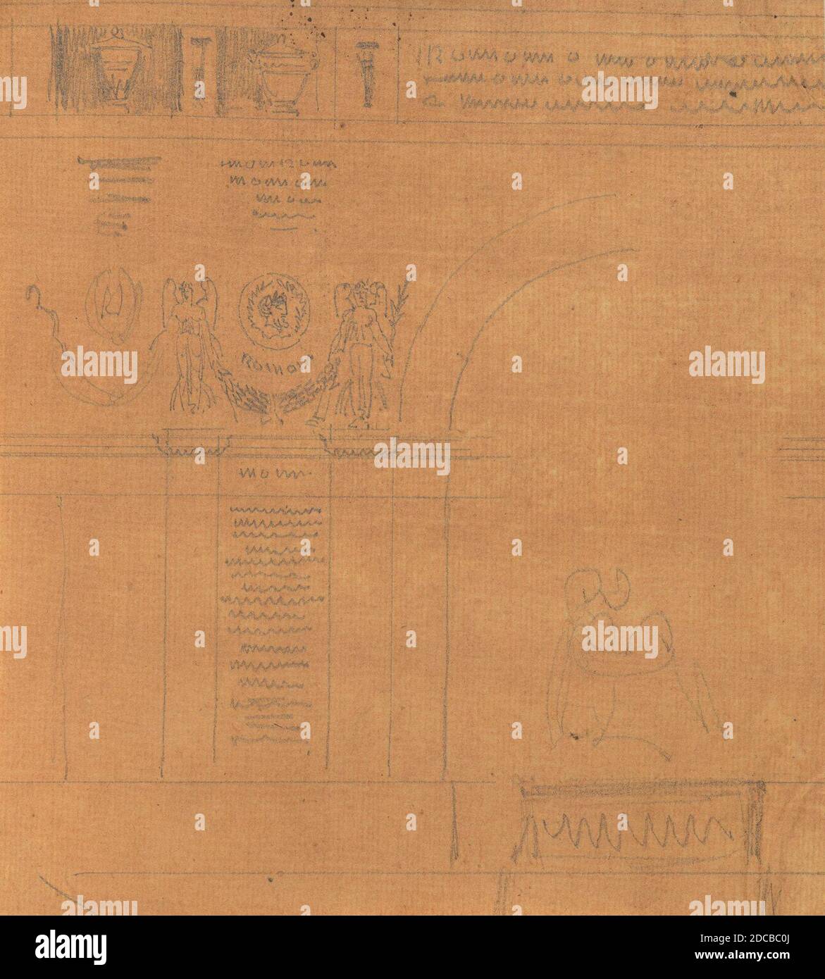 Architectural drawings 1800 hi-res stock photography and images - Alamy