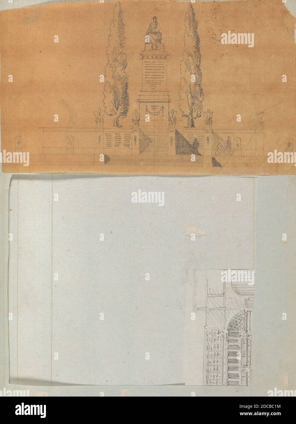Architectural drawings 1800 hi-res stock photography and images - Alamy