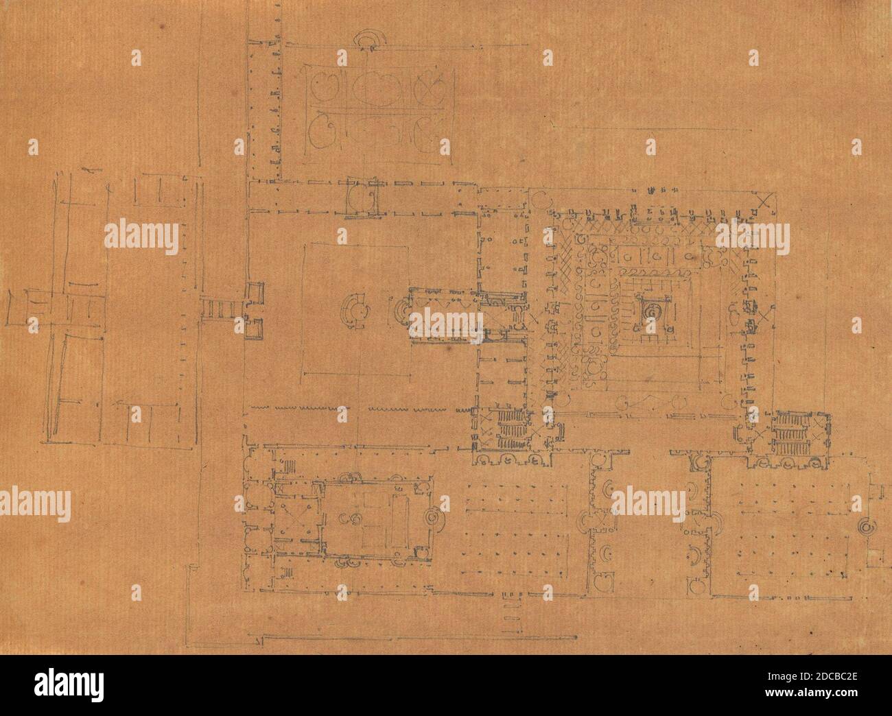 Architectural drawings 1800 hi-res stock photography and images - Alamy