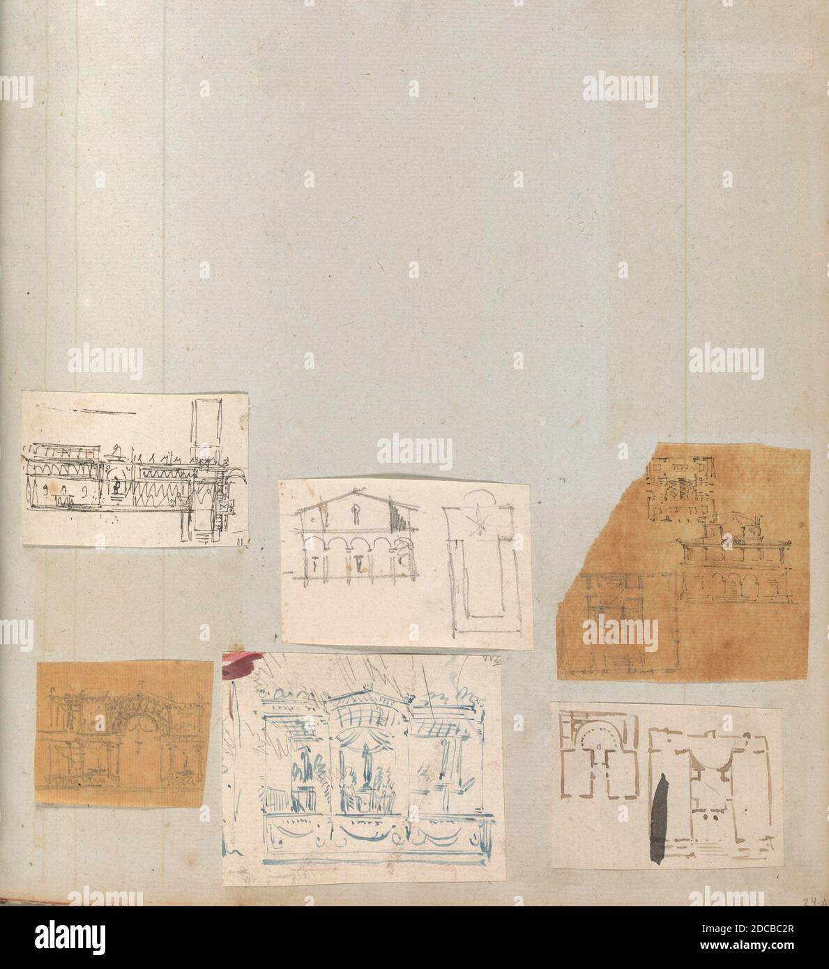 Architectural drawings 1800 hi-res stock photography and images - Alamy