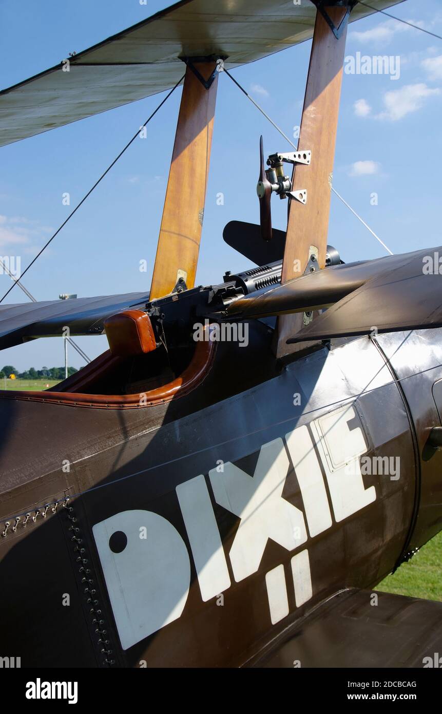 Sopwith Triplane N6290, G-BOCK at Shuttleworth Collection, Old Warden ...