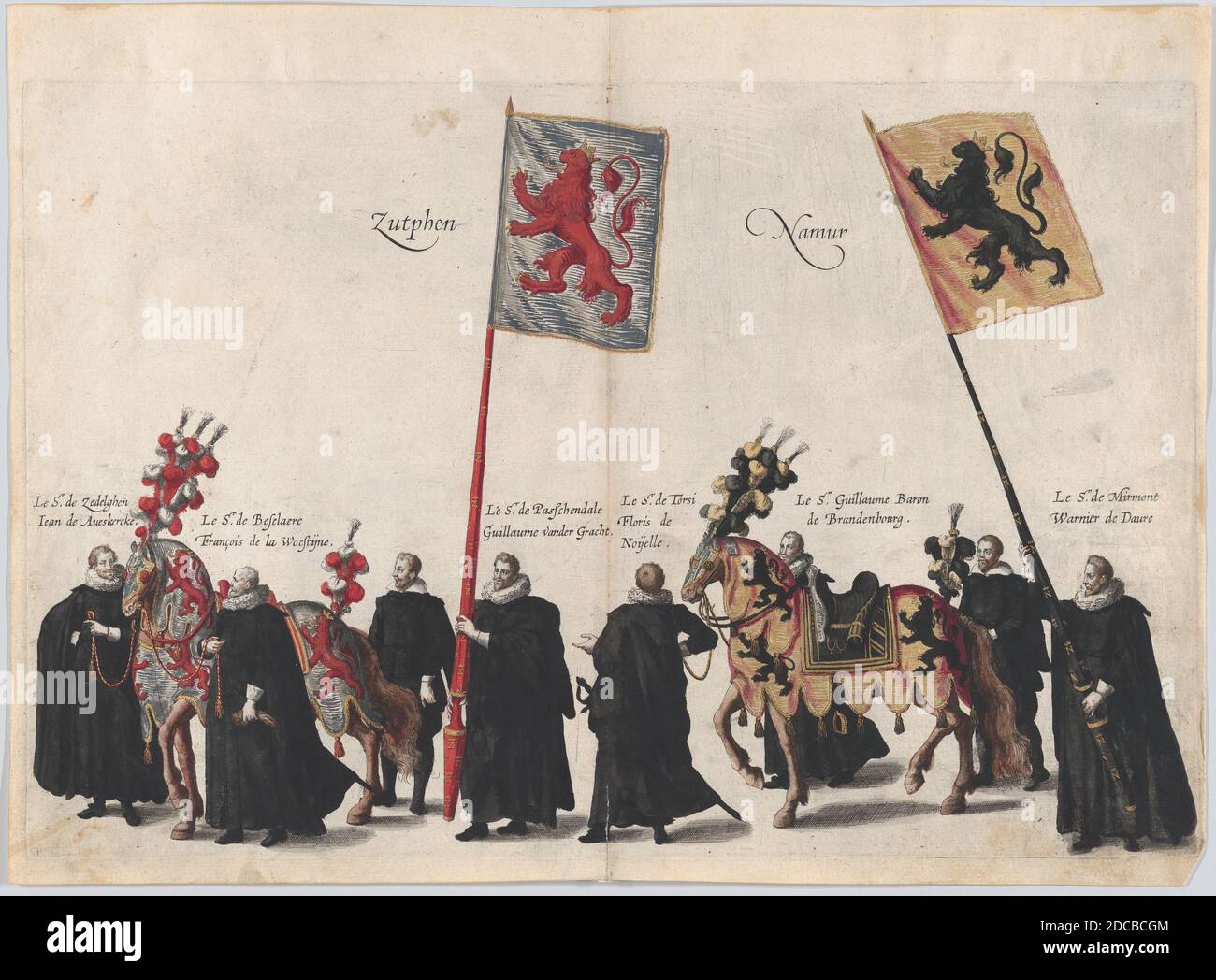 Heraldic banner 17th century hi-res stock photography and images - Alamy