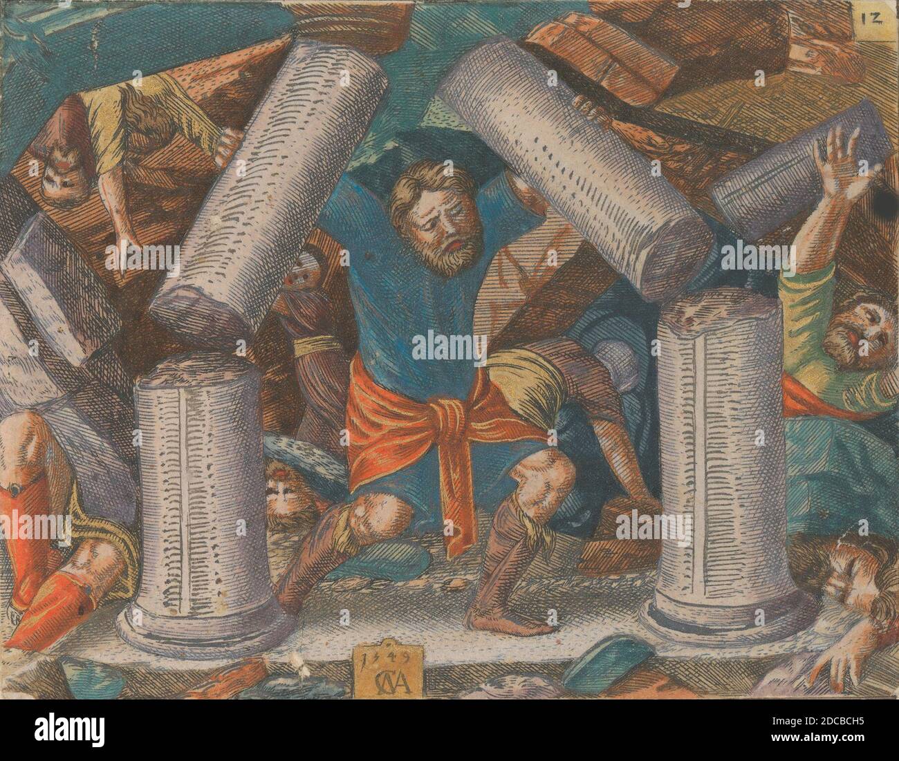 The Story of Samson, 1549 Stock Photo - Alamy
