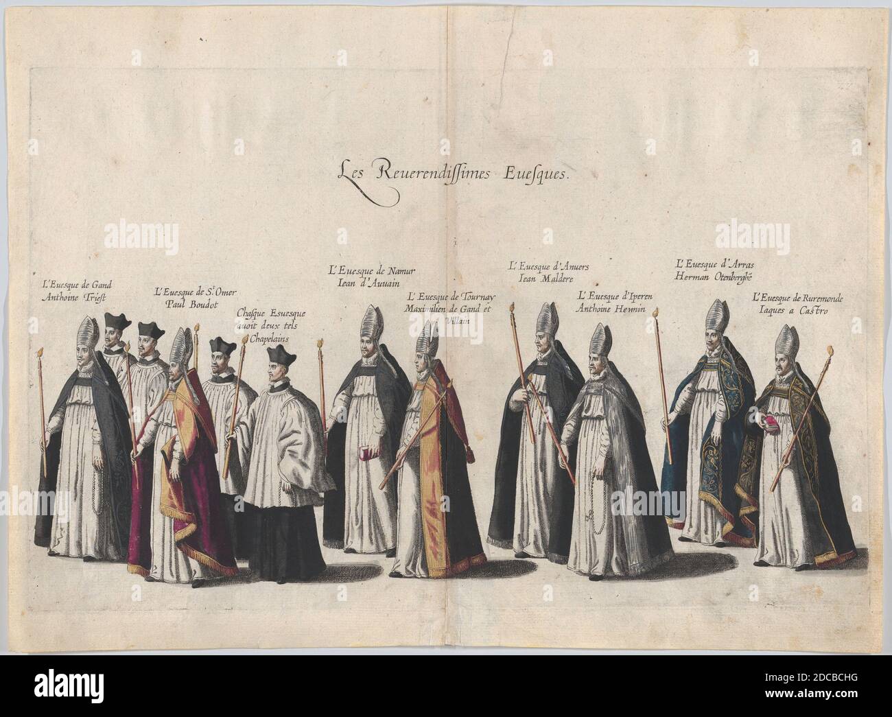 Plate 12: Members of the clergy marching in the funeral procession of ...