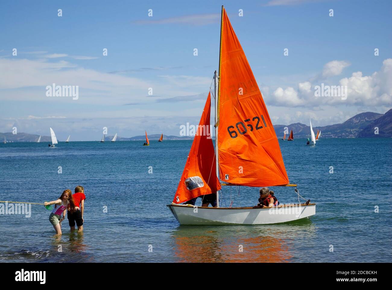 Menai strait sailing hi-res stock photography and images - Alamy