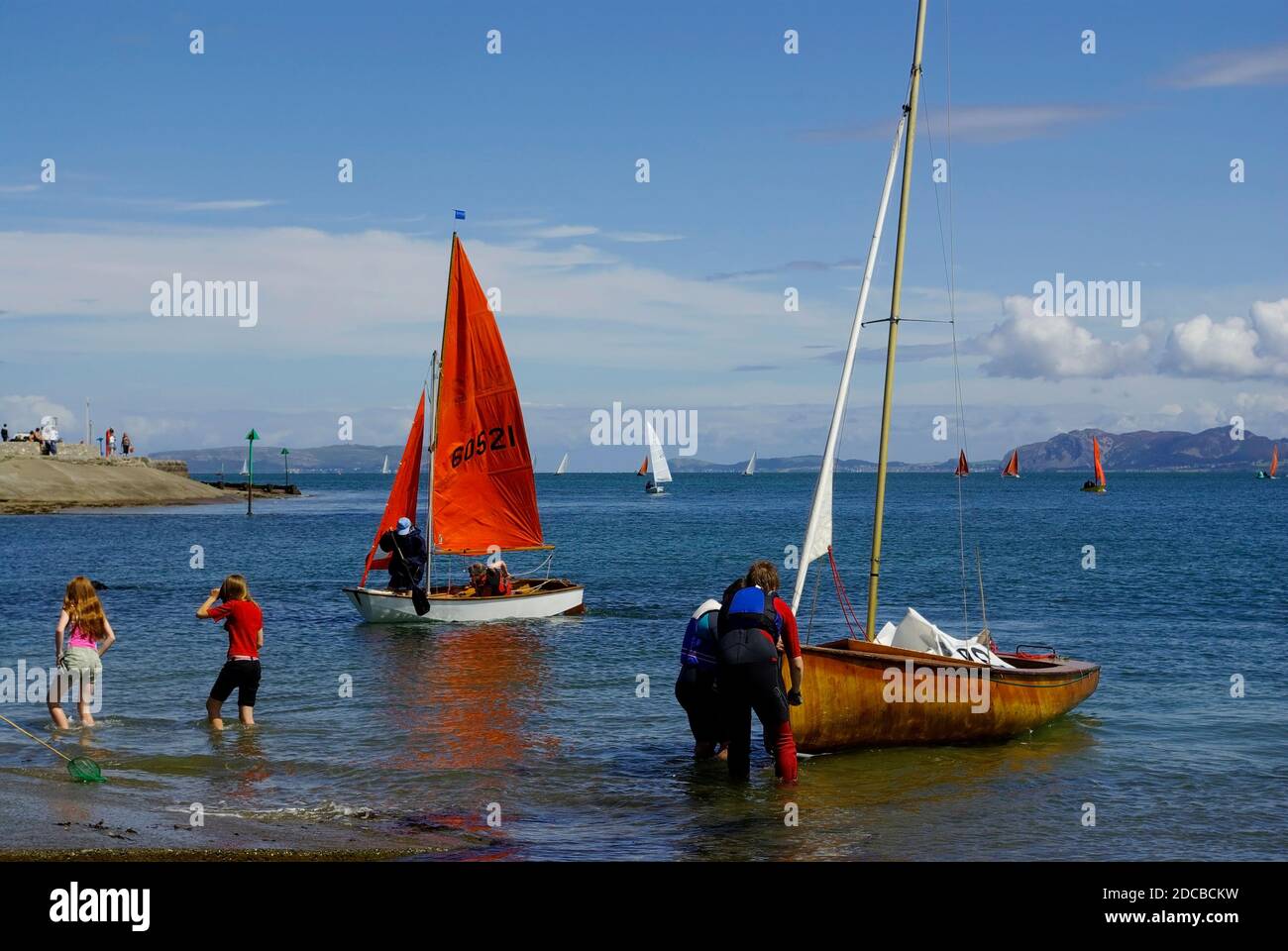 Menai strait sailing hi-res stock photography and images - Alamy