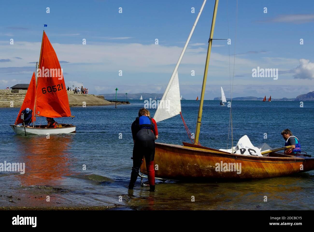 Menai strait sailing hi-res stock photography and images - Alamy