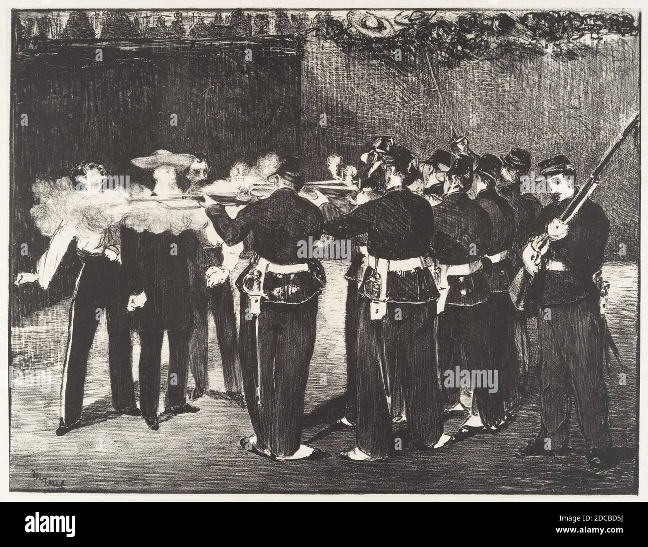 Edouard manet execution of maximilian hi-res stock photography and ...