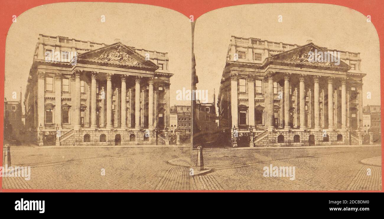 The Mansion House, 1850s-1910s Stock Photo - Alamy