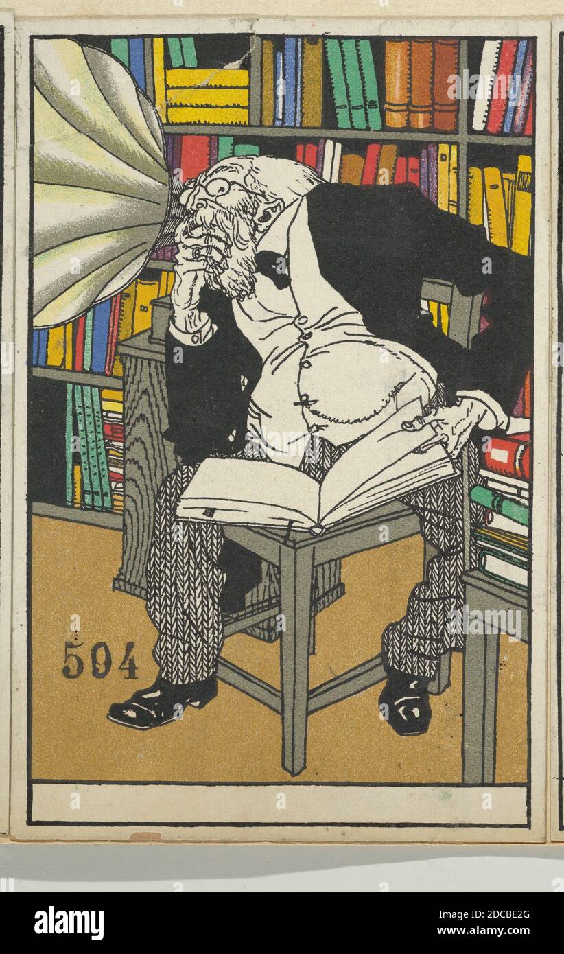 The Dialectician (Der Dialektforscher), 1911 Stock Photo - Alamy