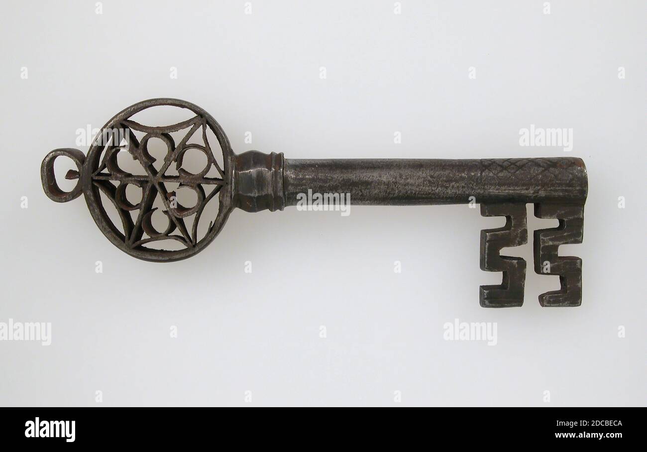 Key, Catalan, 15th-16th century Stock Photo - Alamy