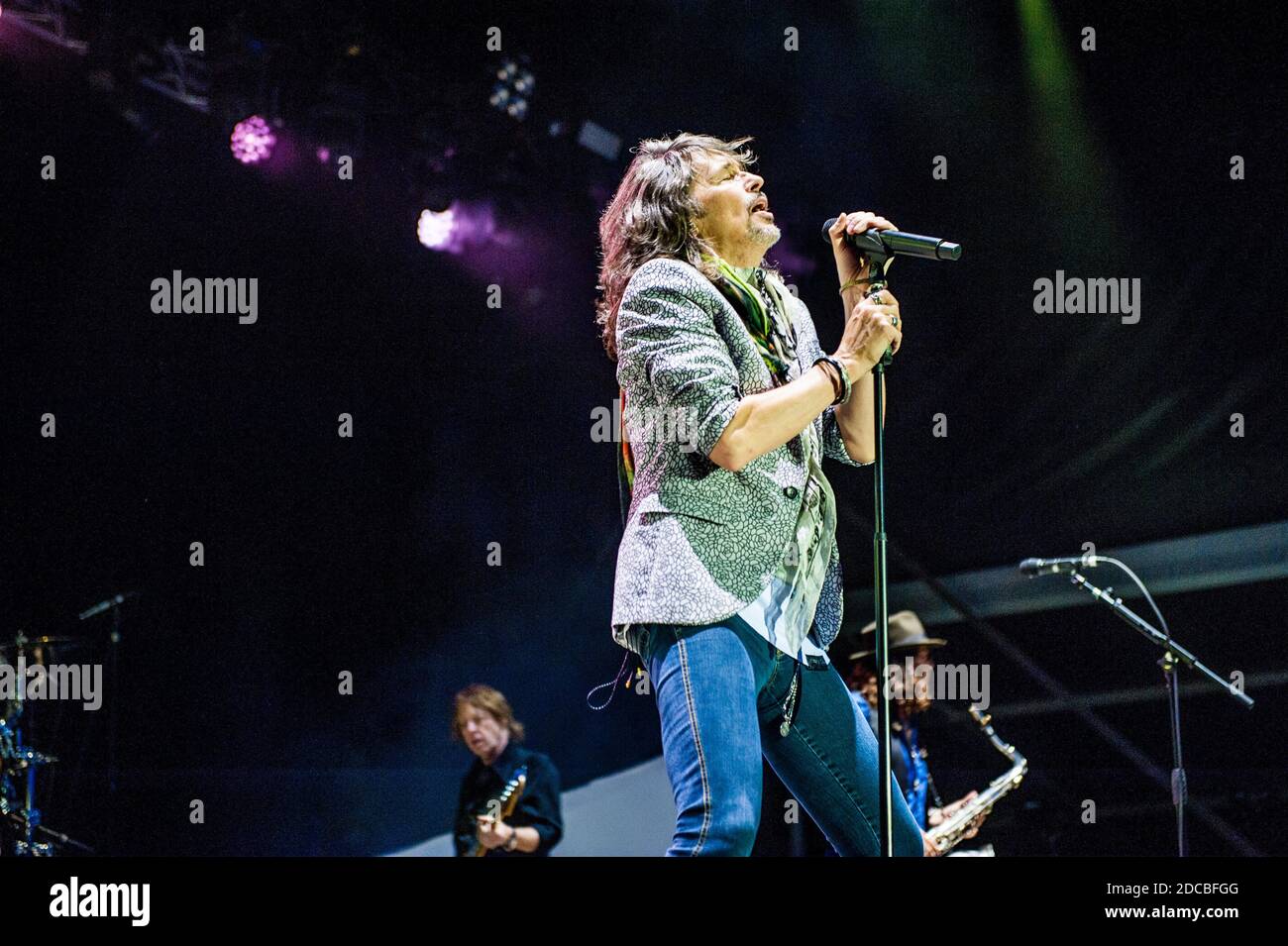Foreigner Live in Concert Stock Photo - Alamy