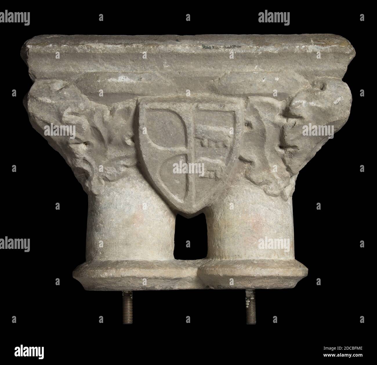 Double Column, French, 13th-14th century Stock Photo - Alamy