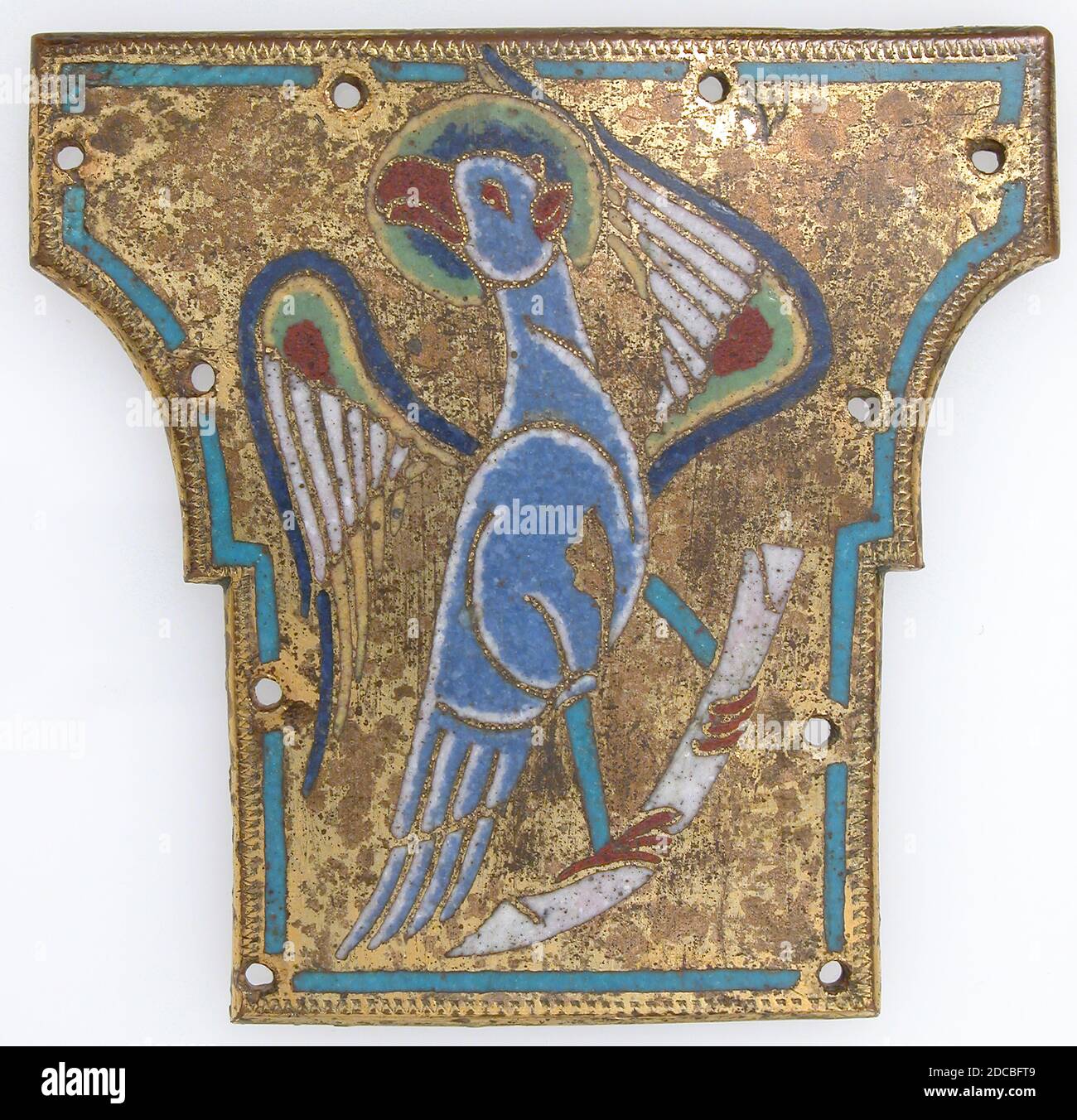 Cross Terminal, French, 12th century Stock Photo - Alamy