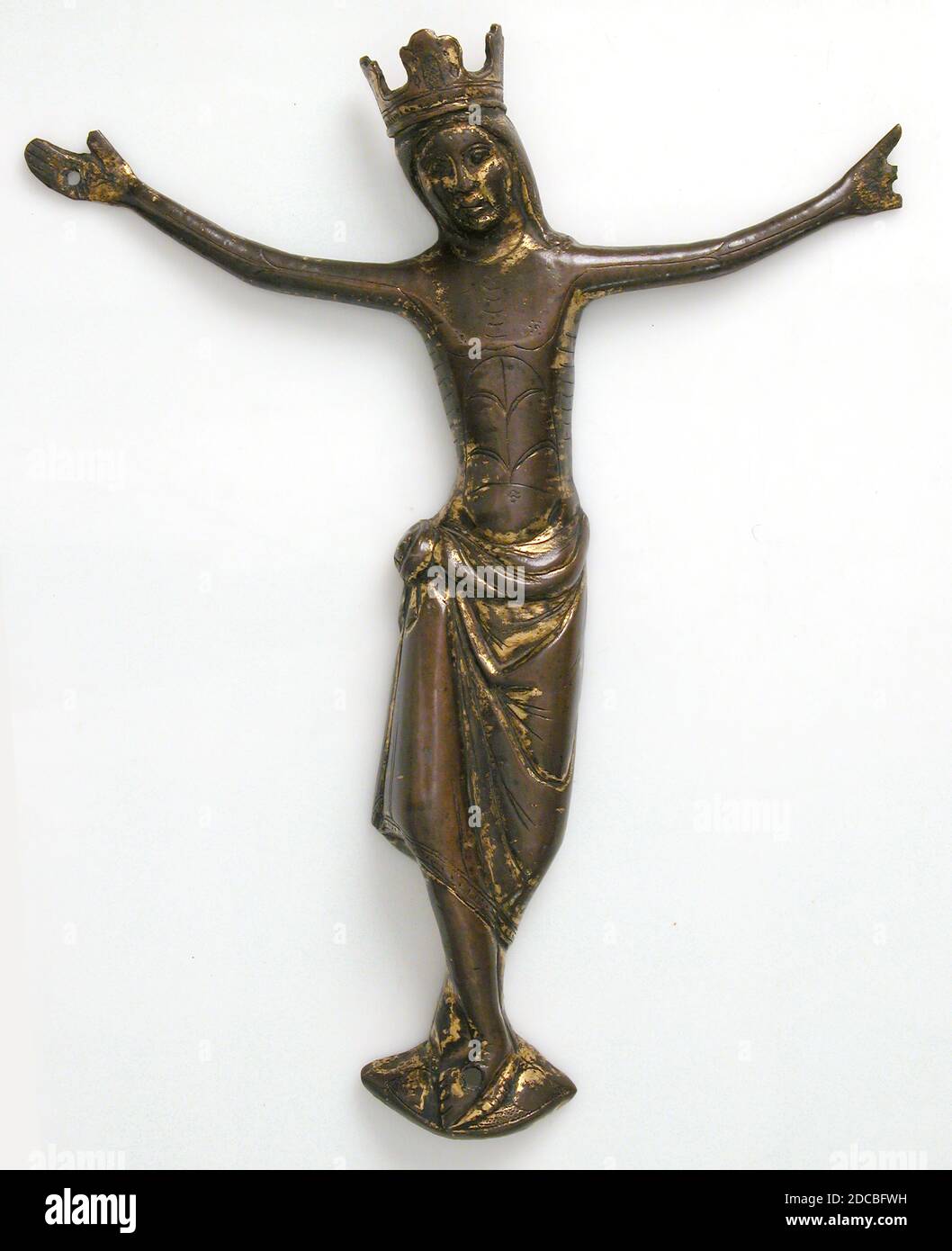 Crucified Christ, French, mid-13th century Stock Photo - Alamy
