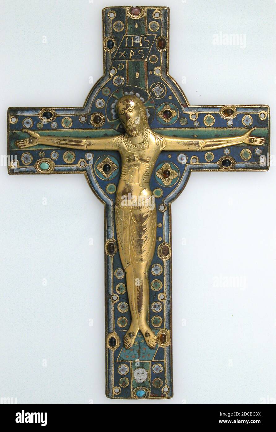 Crucifix, French, mid-13th century Stock Photo - Alamy