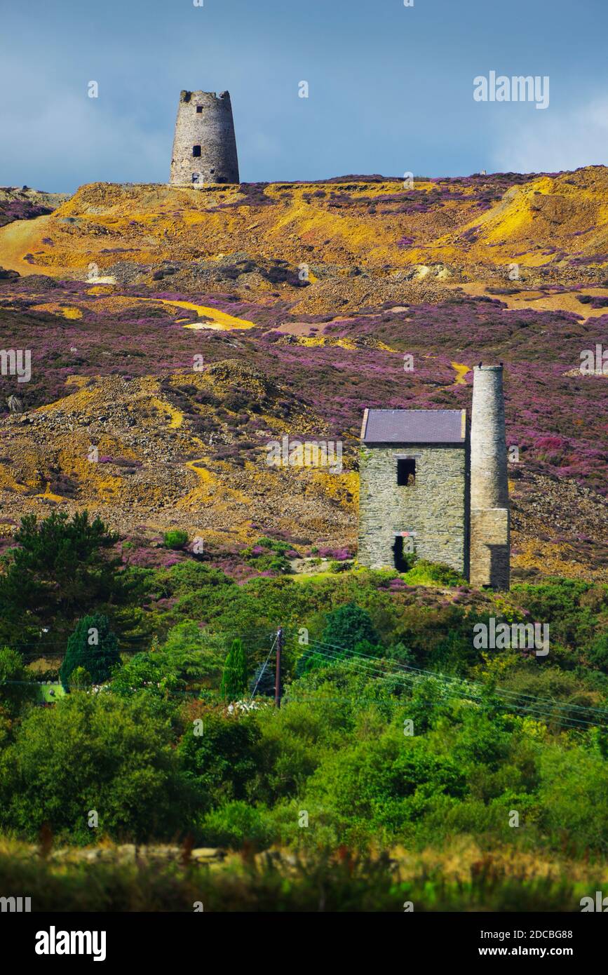Parys Mountain, Amlwch Stock Photo - Alamy