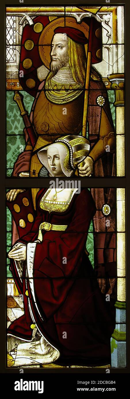Renaissance german stained glass hi-res stock photography and images ...