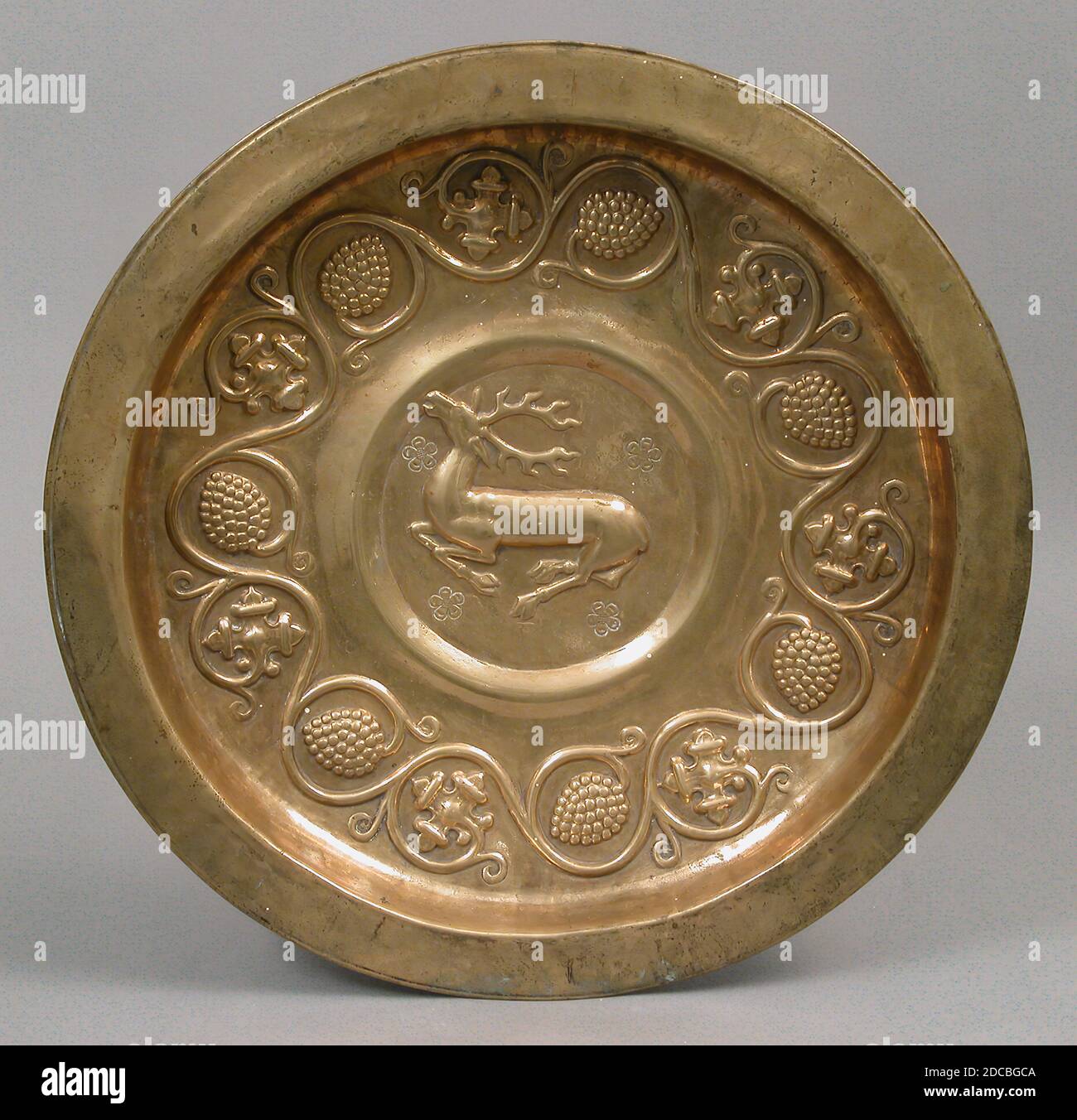 Plate, German, late 15th century Stock Photo - Alamy