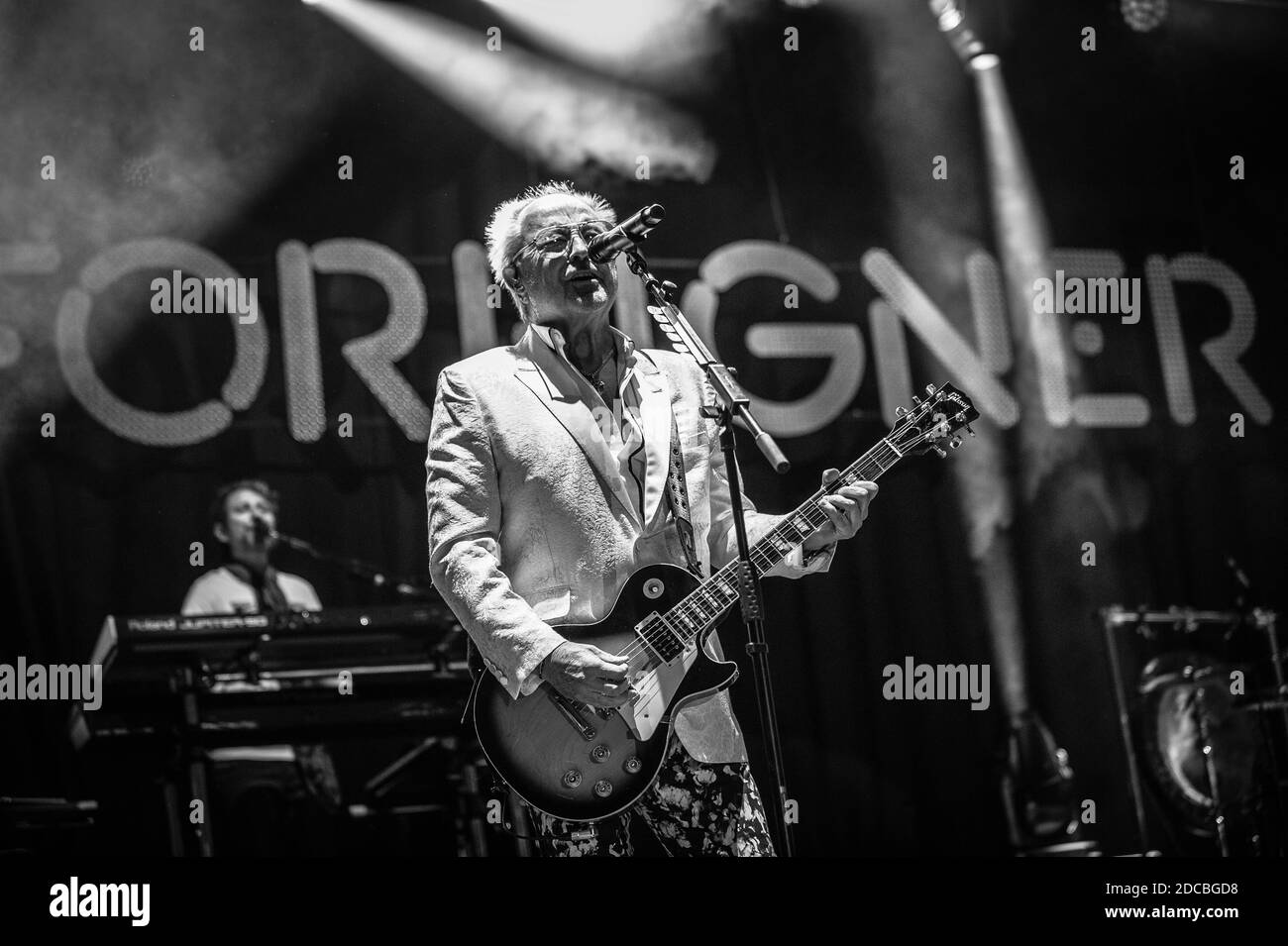 Foreigner Live in Concert Stock Photo - Alamy