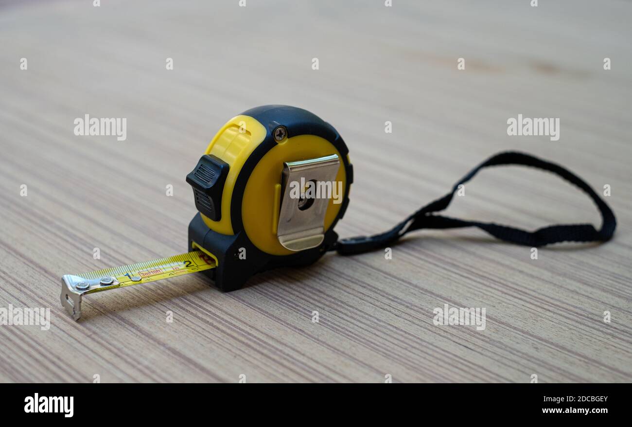 Carpentry tape measure hi-res stock photography and images - Alamy