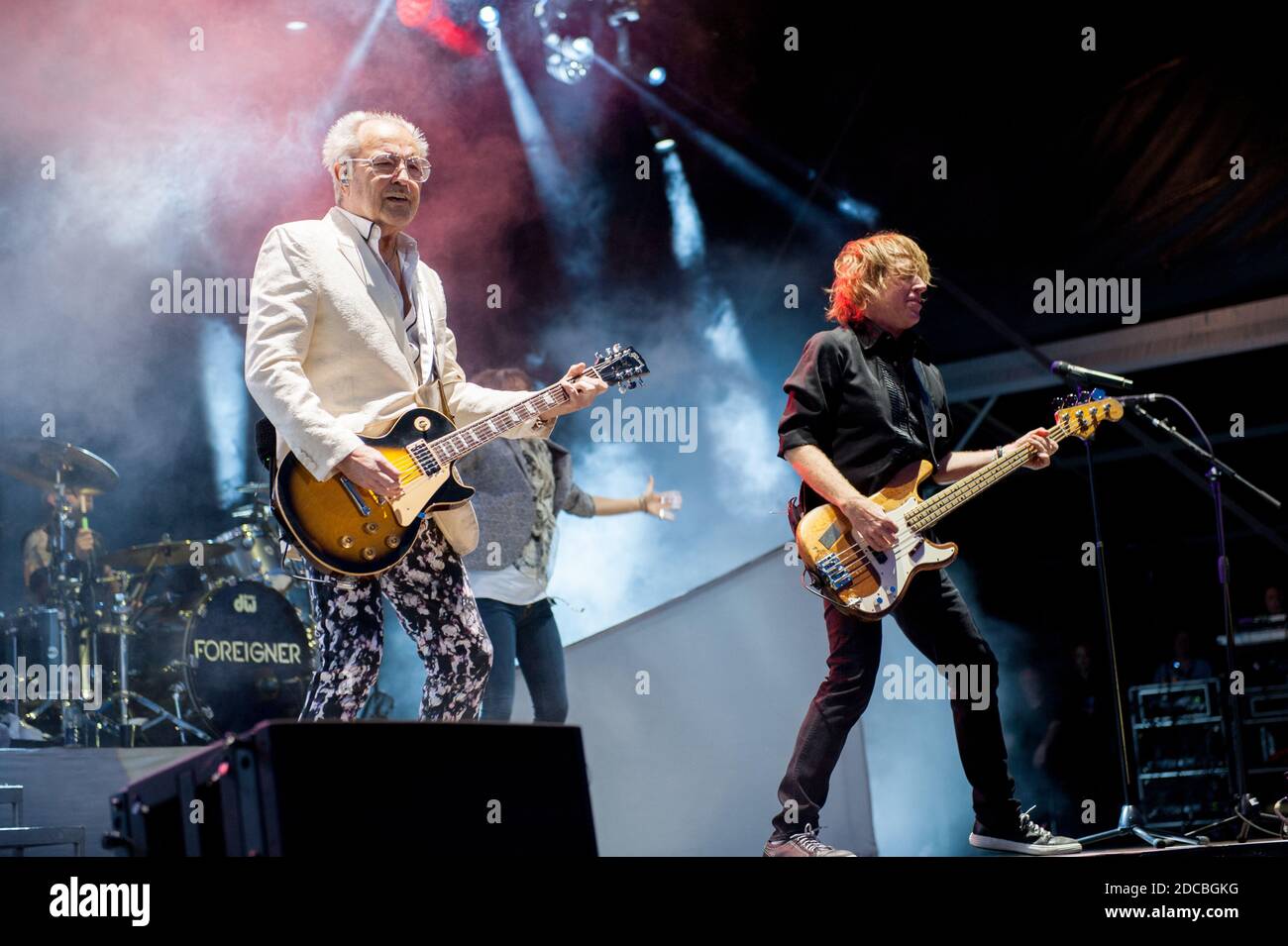 Foreigner Live in Concert Stock Photo - Alamy