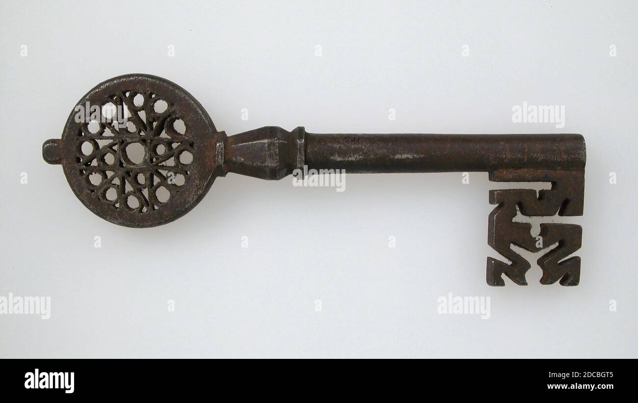 Key, German, 15th century Stock Photo - Alamy