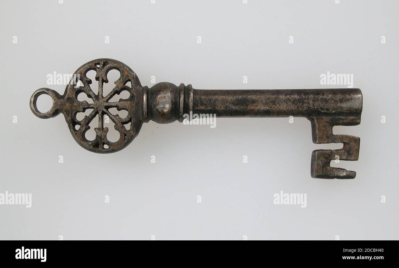 Key, German, 15th century Stock Photo - Alamy