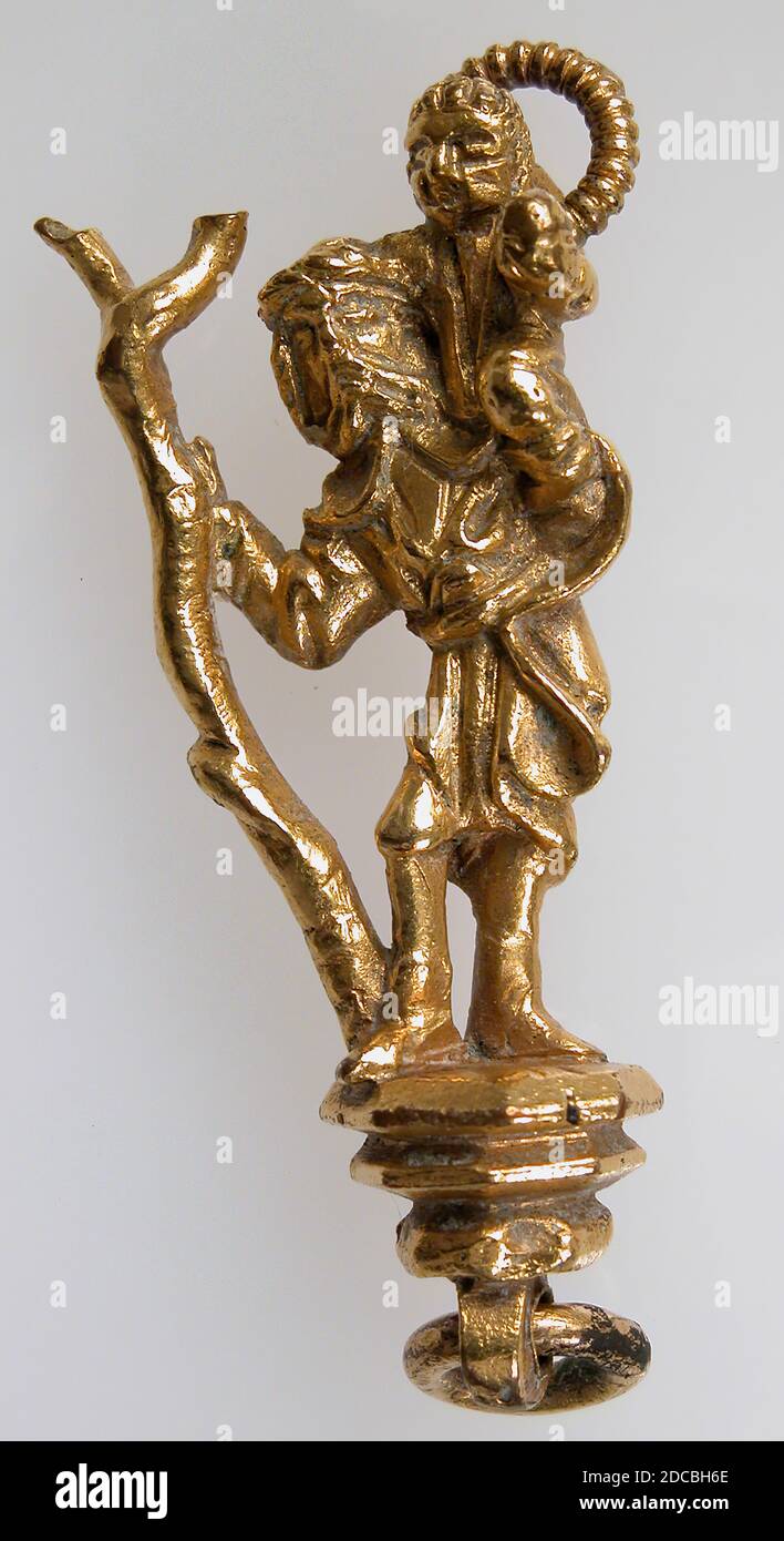 St christopher carrying the christ child hi-res stock photography and ...