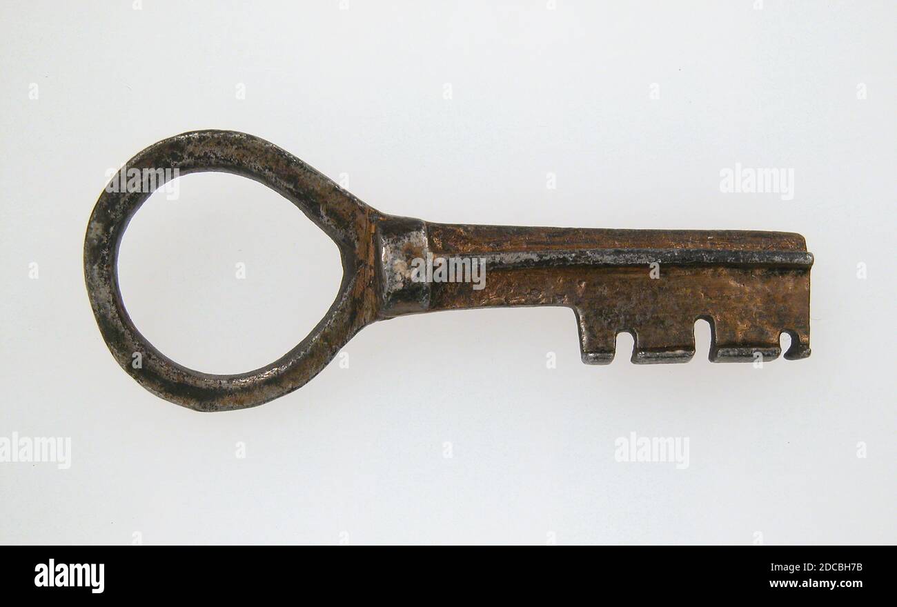 Key, German, 14th century Stock Photo - Alamy