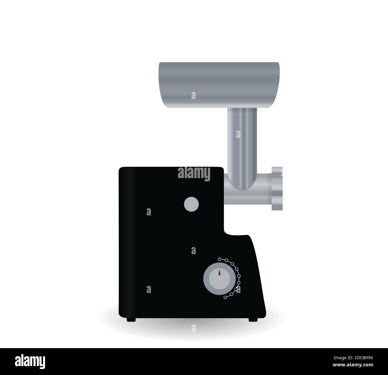 Kitchen appliances. Meat chopper. Illustraion Stock Photo - Alamy