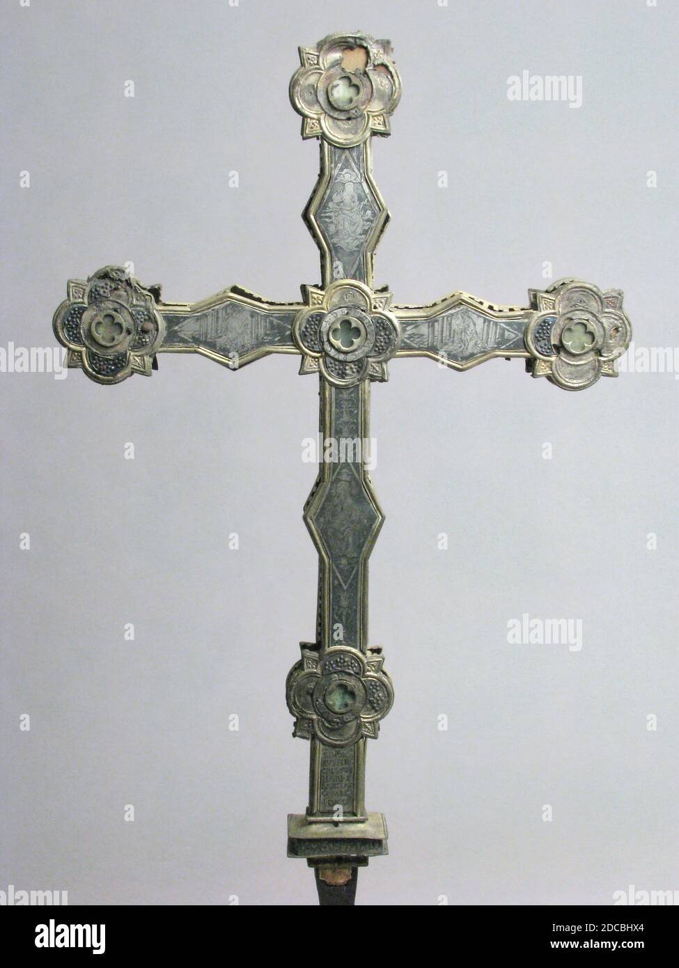 Reliquary Cross, Italian, 16th century Stock Photo - Alamy