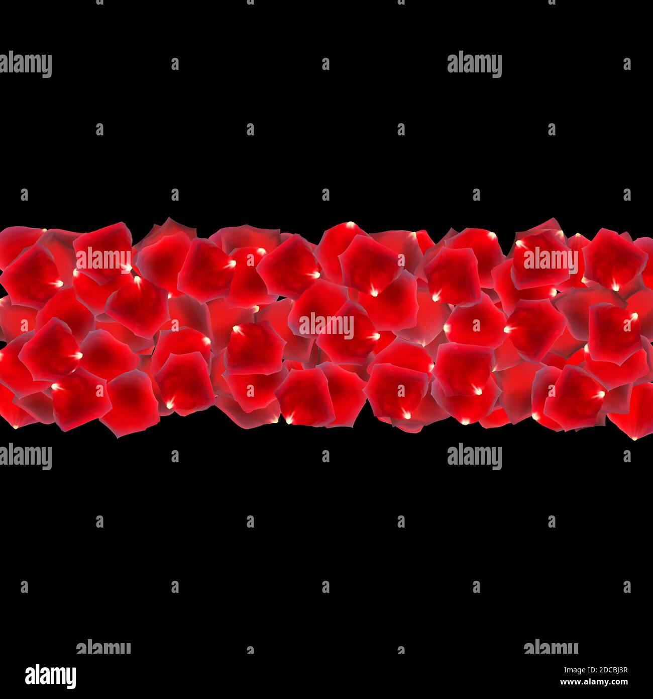 Abstract Natural Rose Petals Background Realistic Illustration Stock ...