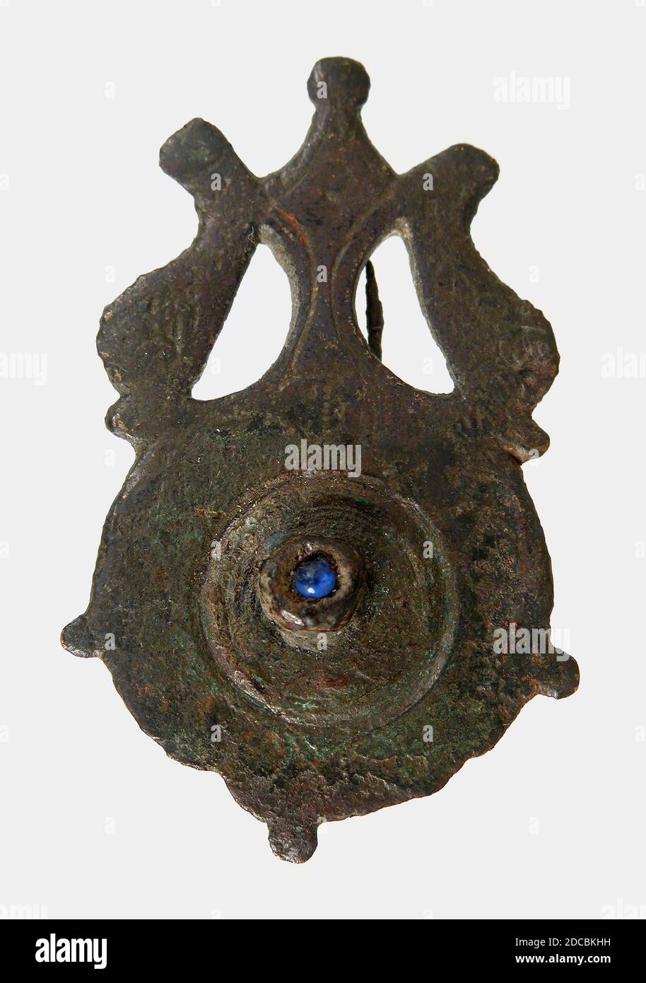 Flat Brooch, Late Roman, 3rd century Stock Photo - Alamy