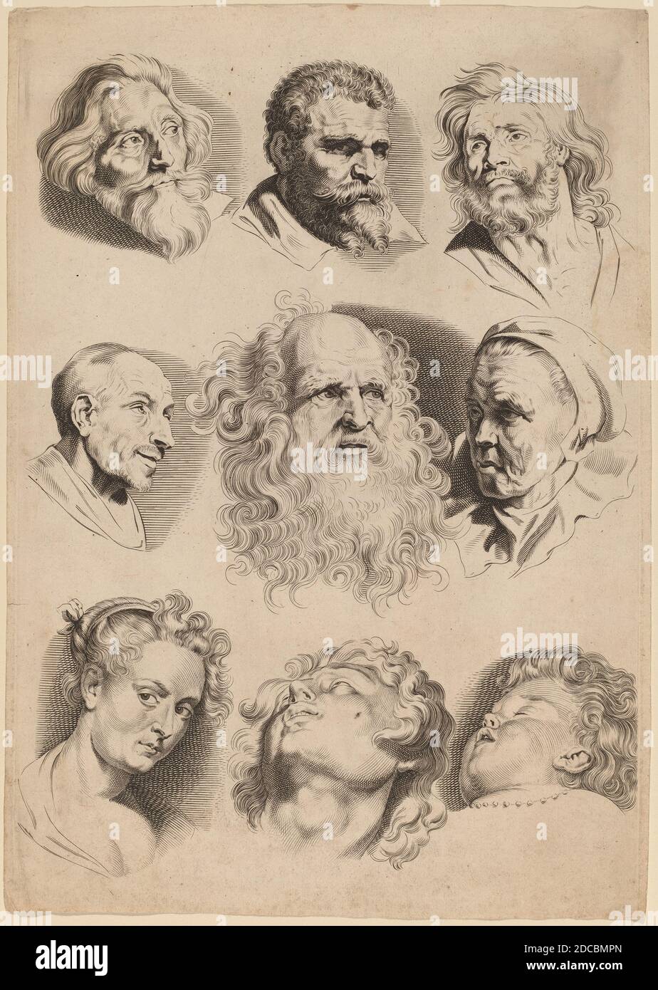 Paulus Pontius, (artist), Flemish, 1603 - 1658, Sir Peter Paul Rubens ...