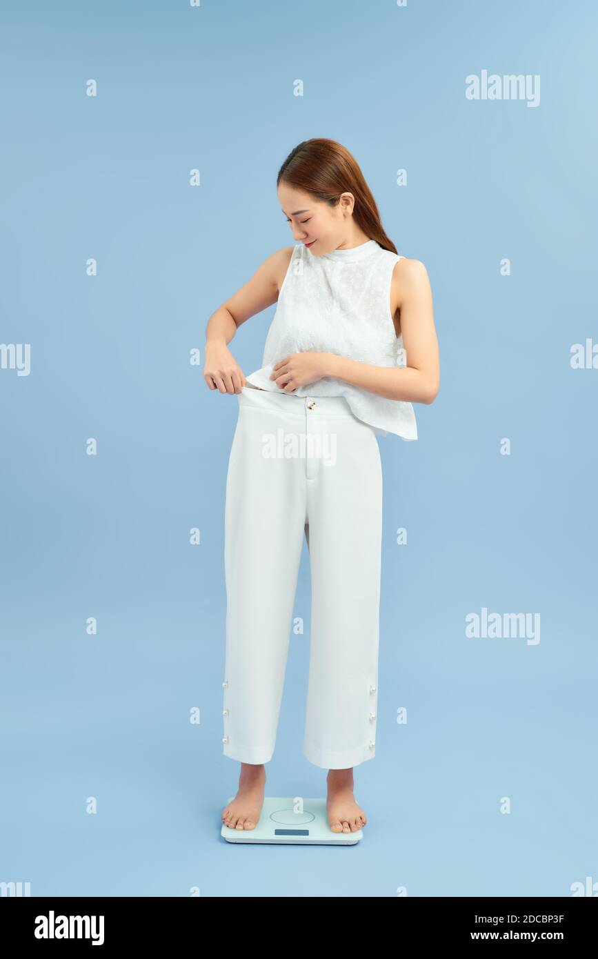 Very slim woman hi-res stock photography and images - Alamy