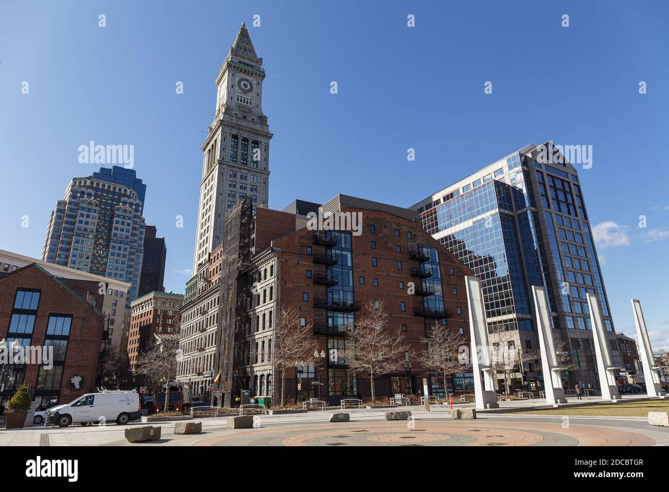 Aerial view of customs house hi-res stock photography and images - Alamy
