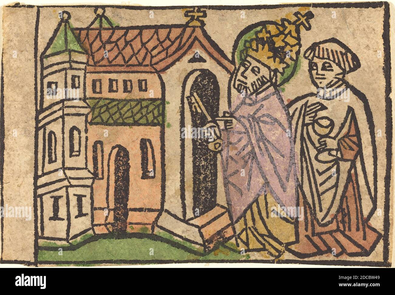 German 15th Century, (artist), Saint Peter as Founder of the Church ...