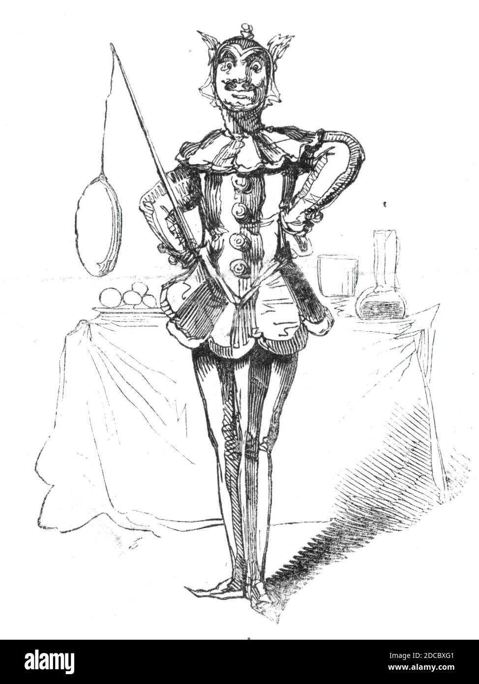 Twelfth Night characters - The King's Fool, 1844. Character from ...