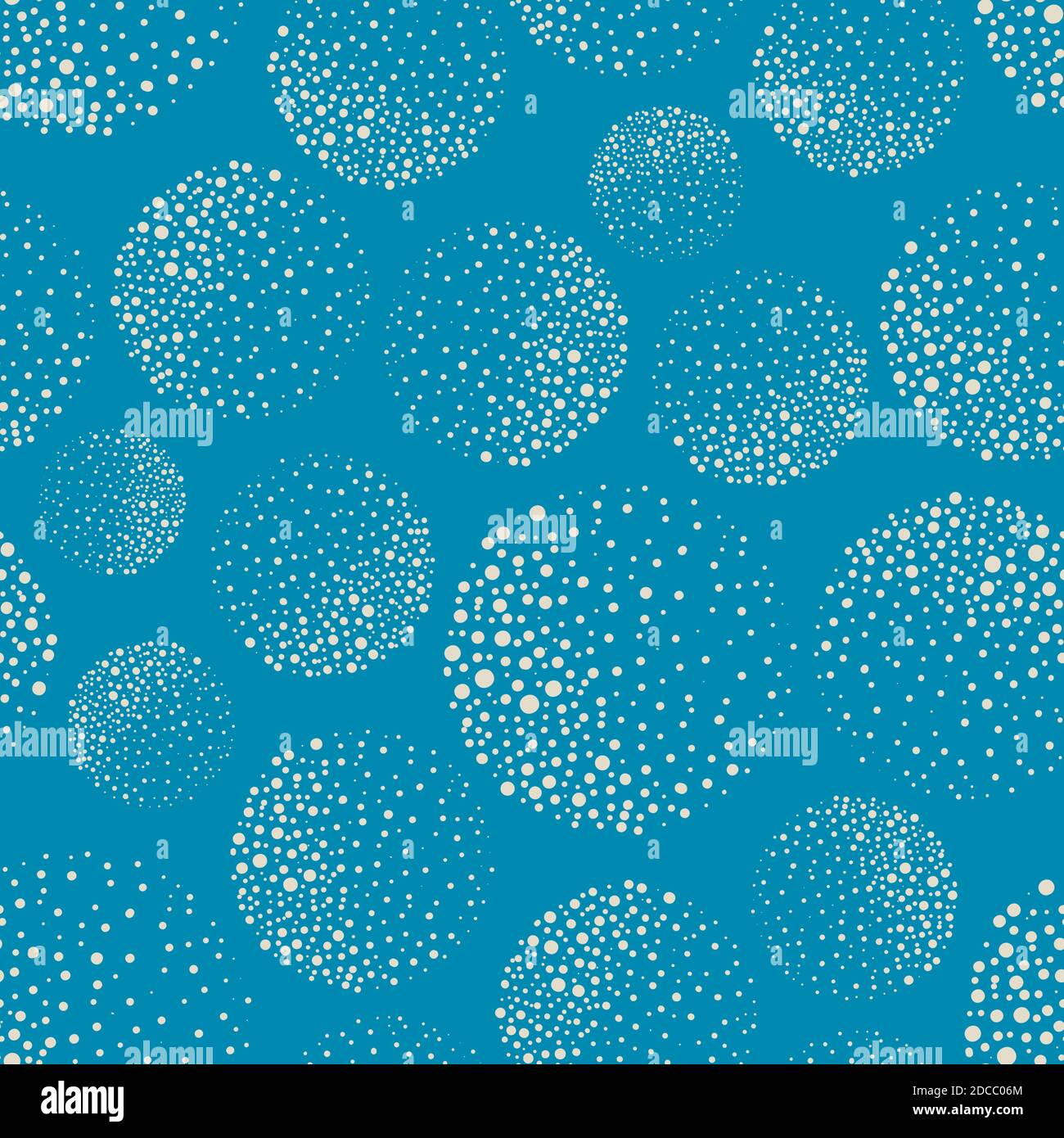 Abstract white dotted circles with texture shading effect. Seamless ...