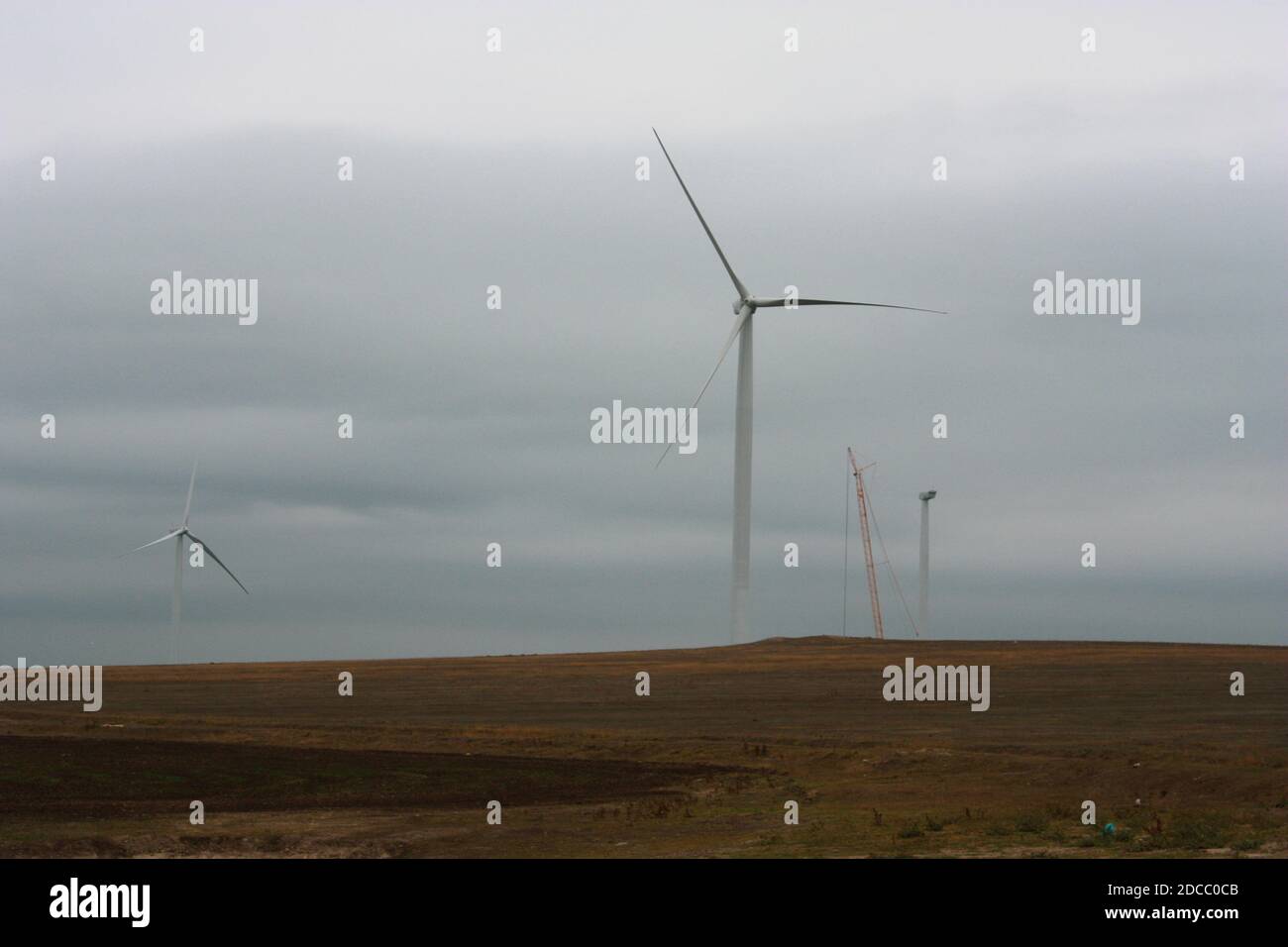 Aerial view traditional windmills hi-res stock photography and images ...