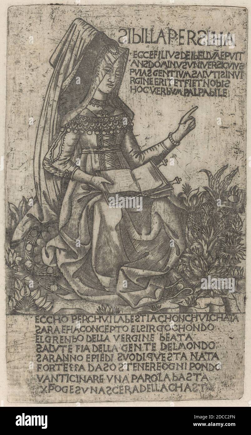 Italian 15th Century, (artist), Baccio Baldini, (artist after ...