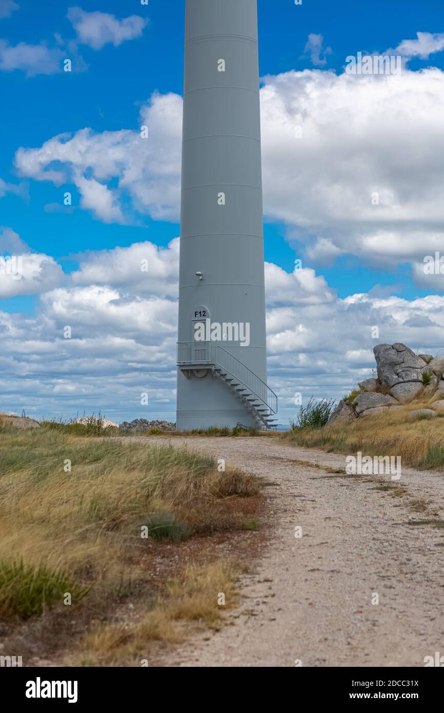 Wind turbine entrance door hi-res stock photography and images - Alamy